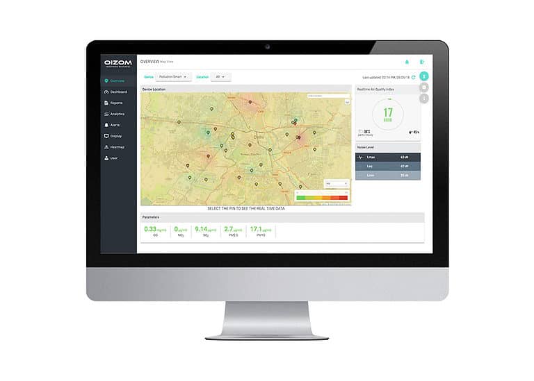 Real-Time Air Monitoring System for Outdoor Applications | Oizom