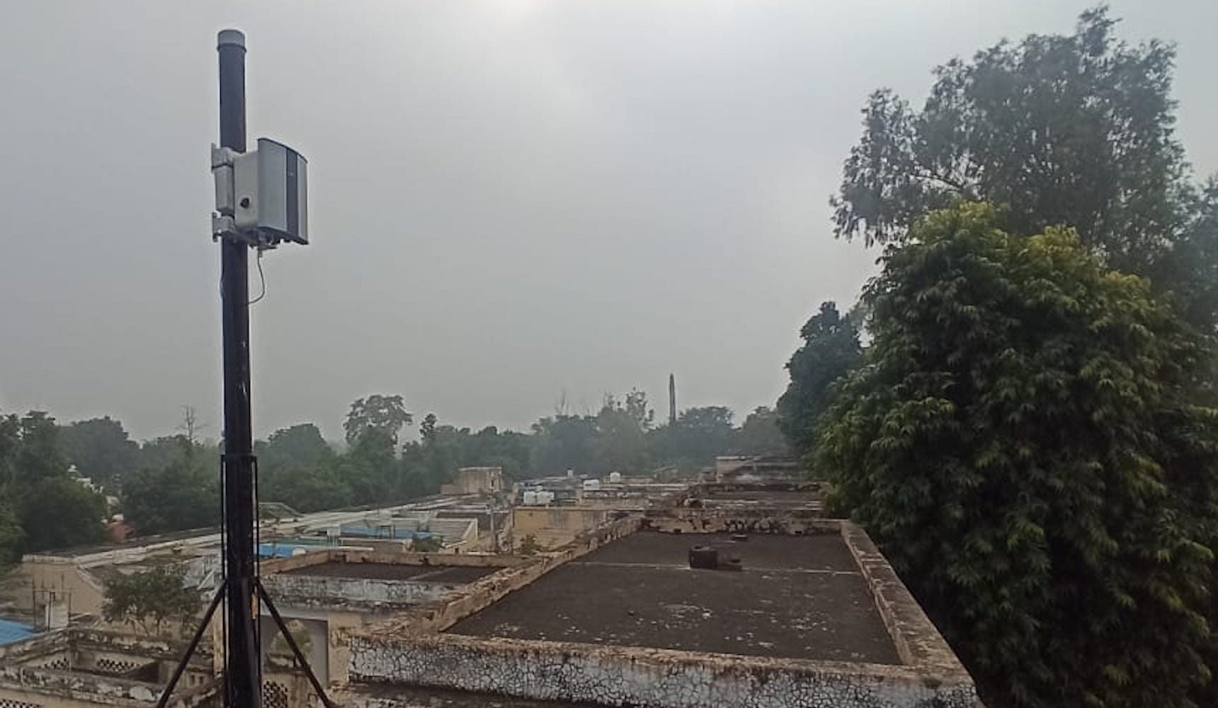 Ensuring clean air through campus monitoring - Dayalbagh Institute